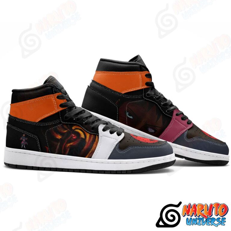 Akatsuki Obito Custom Shoes 2022 | Naruto Universe